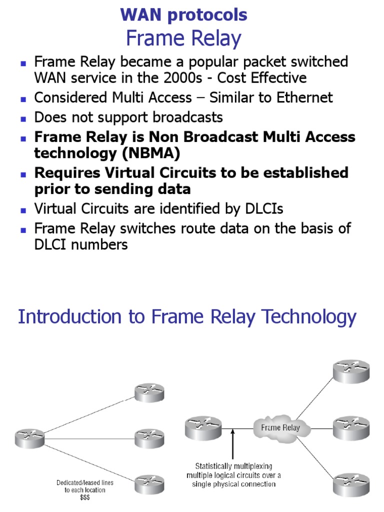 Lecture 6 - Frame Relay | PDF | Network Congestion | Router (Computing)