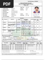 B.tech Marksheet | PDF