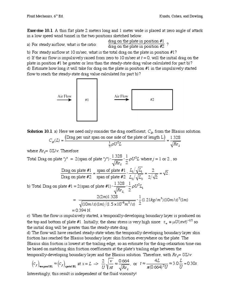 Not | PDF | Boundary Layer | Fluid Mechanics
