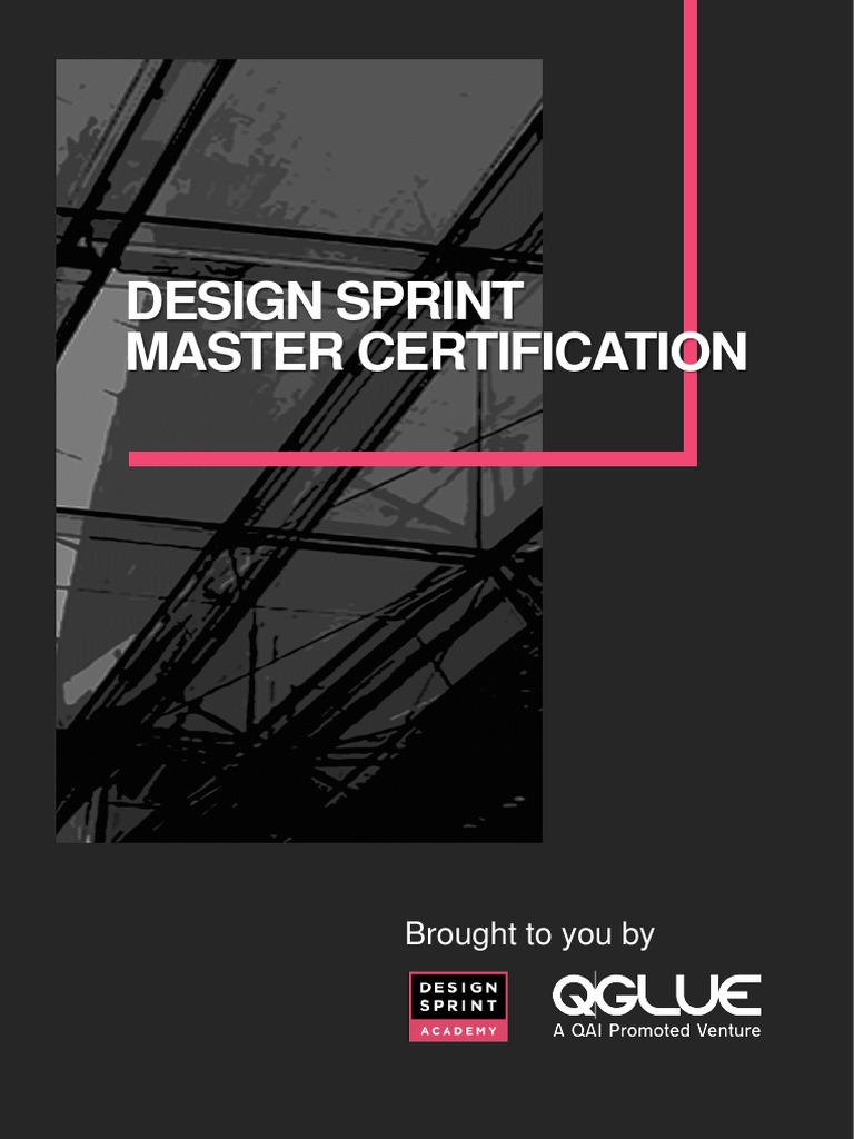 Design Sprint Master Certification | PDF | Design | Learning