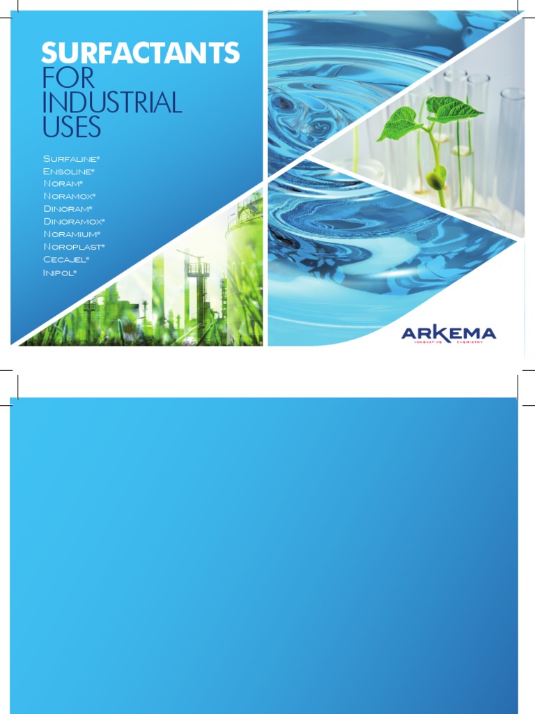 Catalogue Surfactants PDF | PDF | Surfactant | Fatty Acid