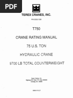 Load Chart Grove RT500DXL / RT530DXL | PDF | Crane (Machine ...