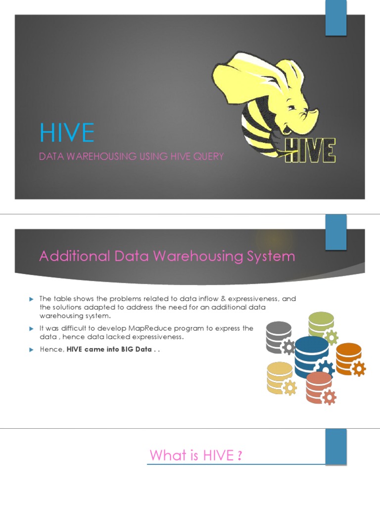 04 Bigdata Hive | PDF | Apache Hadoop | Information Technology