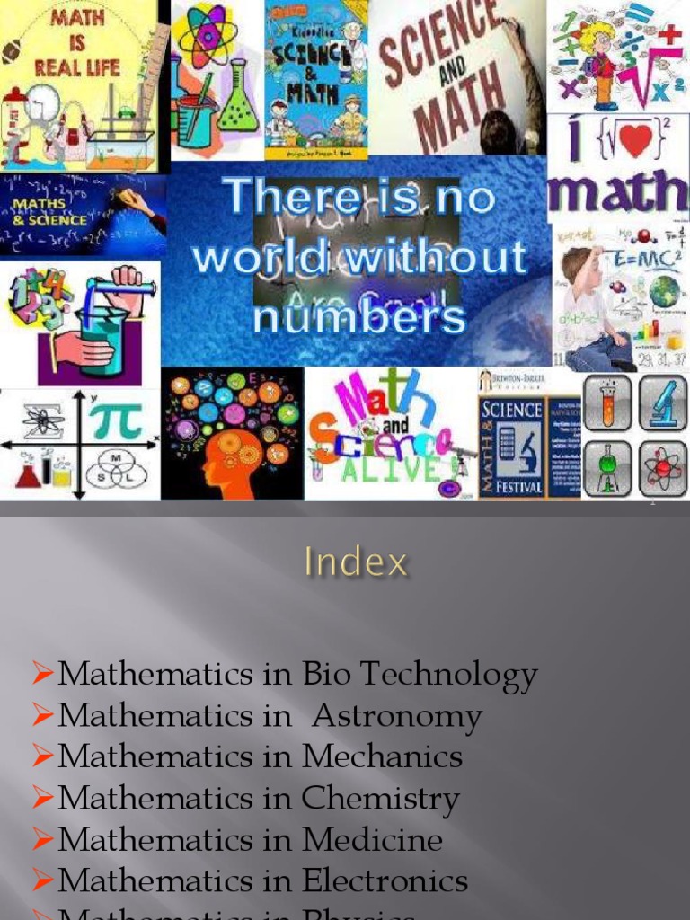 There Is No World Without Maths | PDF | Volt | Watt