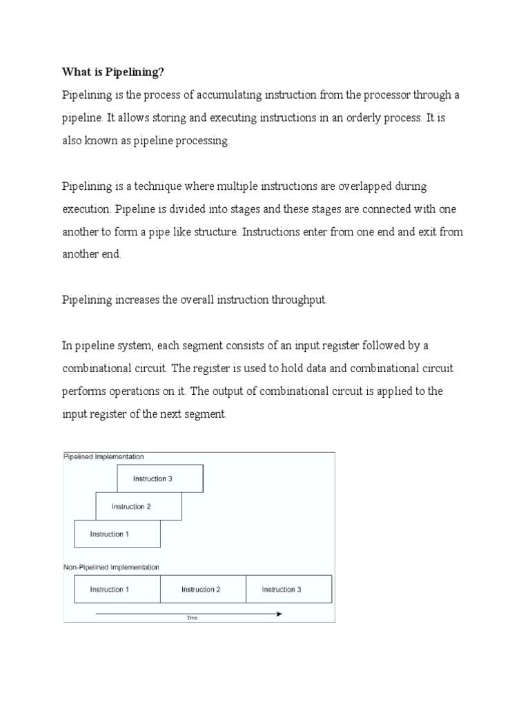 Pipe Lining | PDF | Integrated Circuit | Computer Science