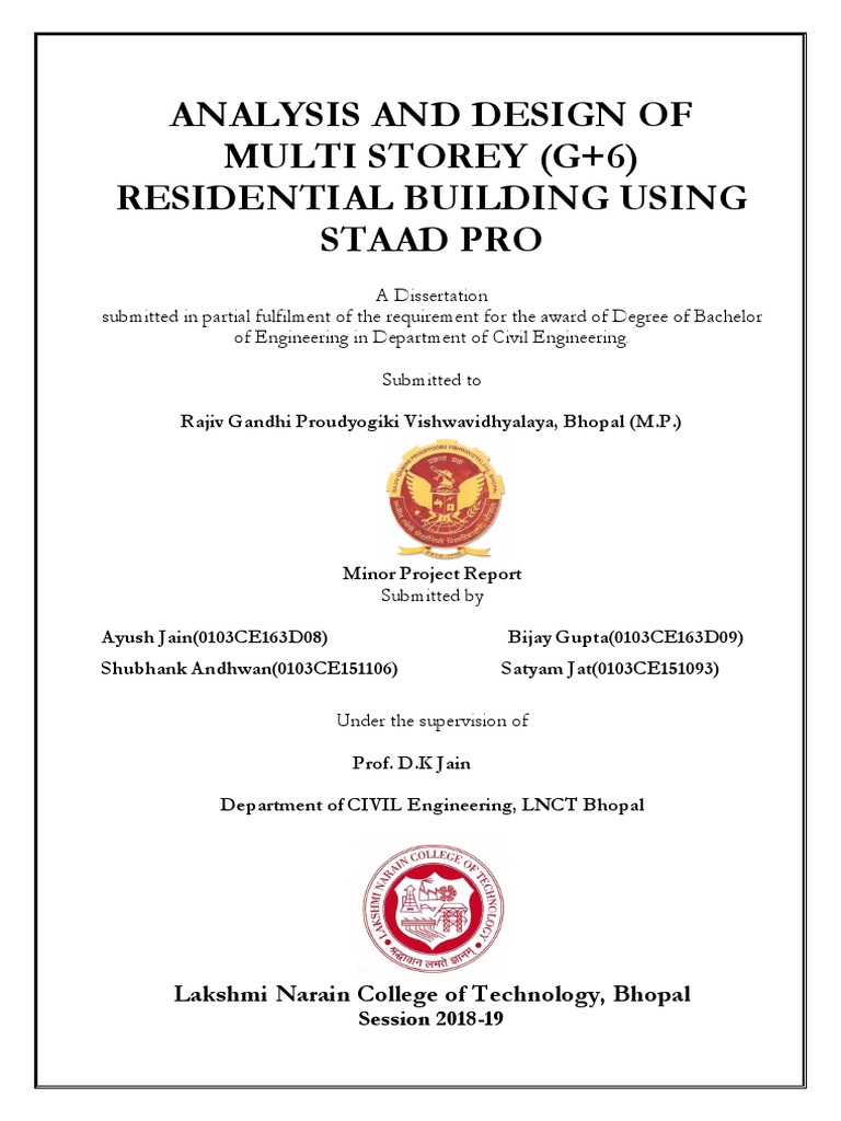 Minor Project 1 | PDF | Beam (Structure) | Structural Load
