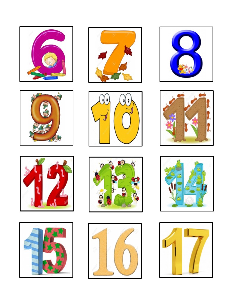 Numeros Animados Del 1 Al 100 Animado