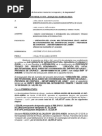 Informe de Observaciones Al Expediente Tecnico | PDF | Economias