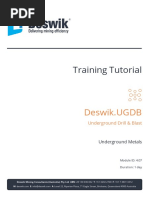 Deswik Interactive Scheduler For Open Pits - Introductory Training ...