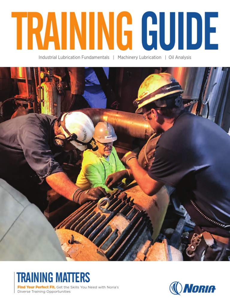 Noria Training Catalog | PDF | Lubricant | Motor Oil