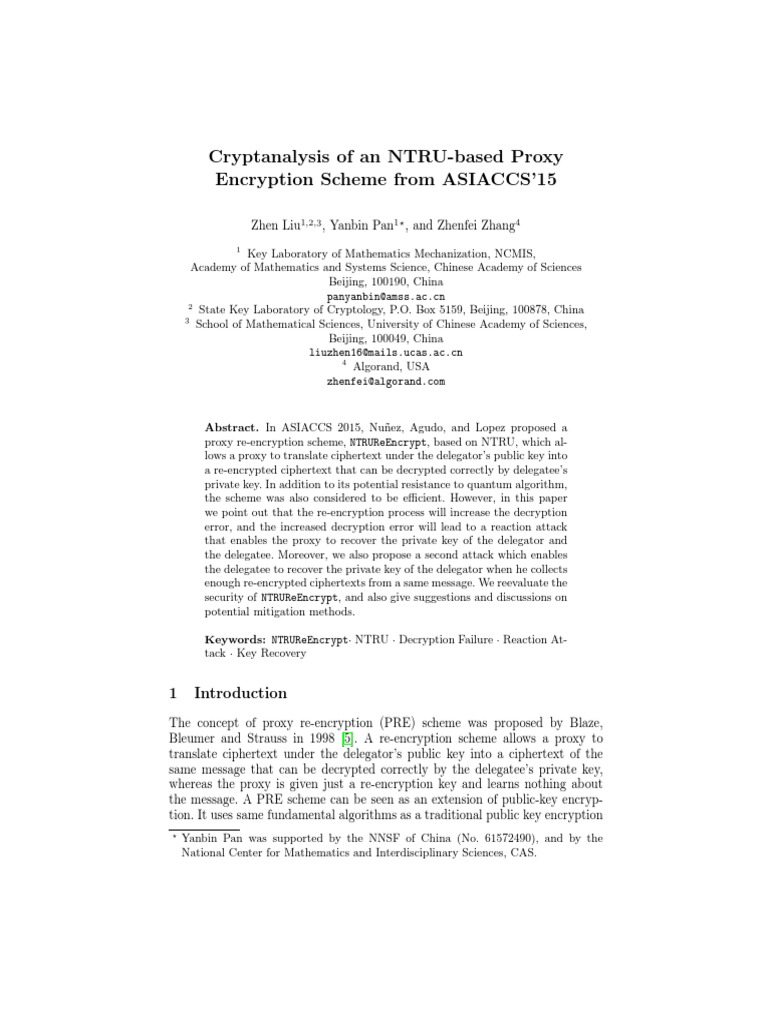Abstract Algebra | PDF | Cryptography | Key (Cryptography)