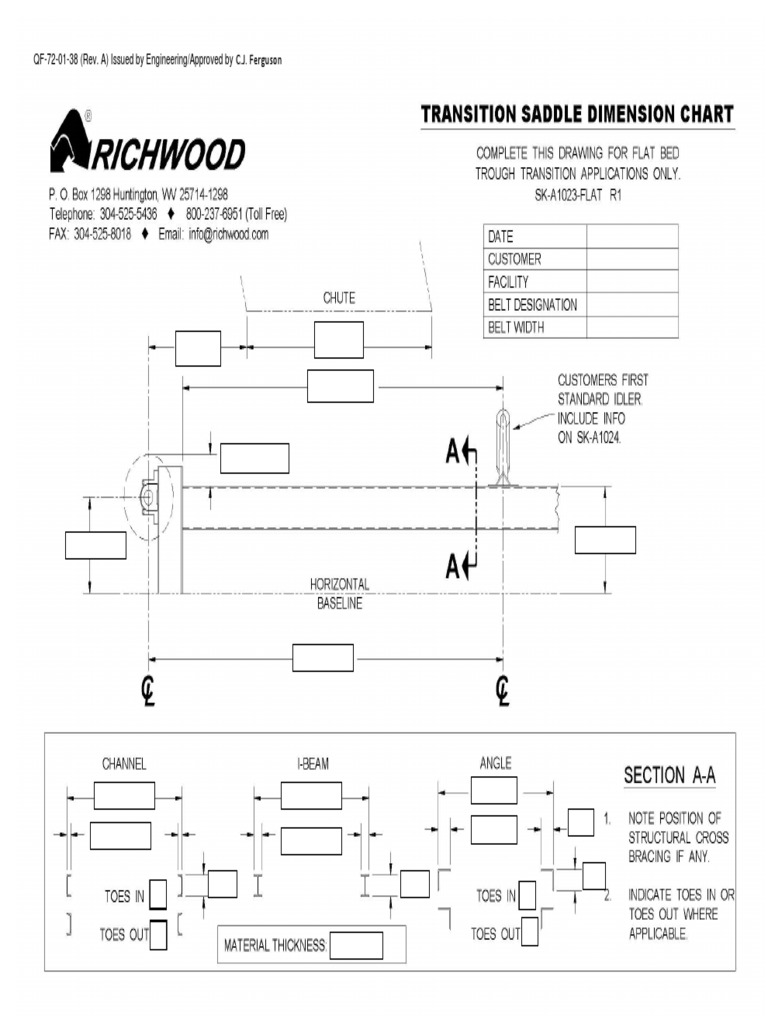 QF-72-01-38 (SK-A1023-FLAT R1) Rev. A | PDF