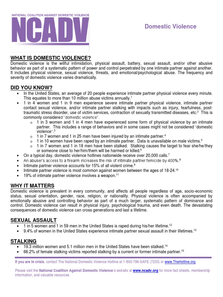 Domestic Violence2 | Download Free PDF | Domestic Violence | Stalking