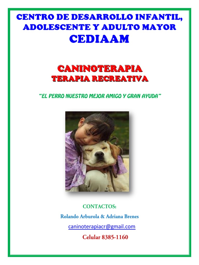 Canino Terapia | PDF | Perros | Adultos