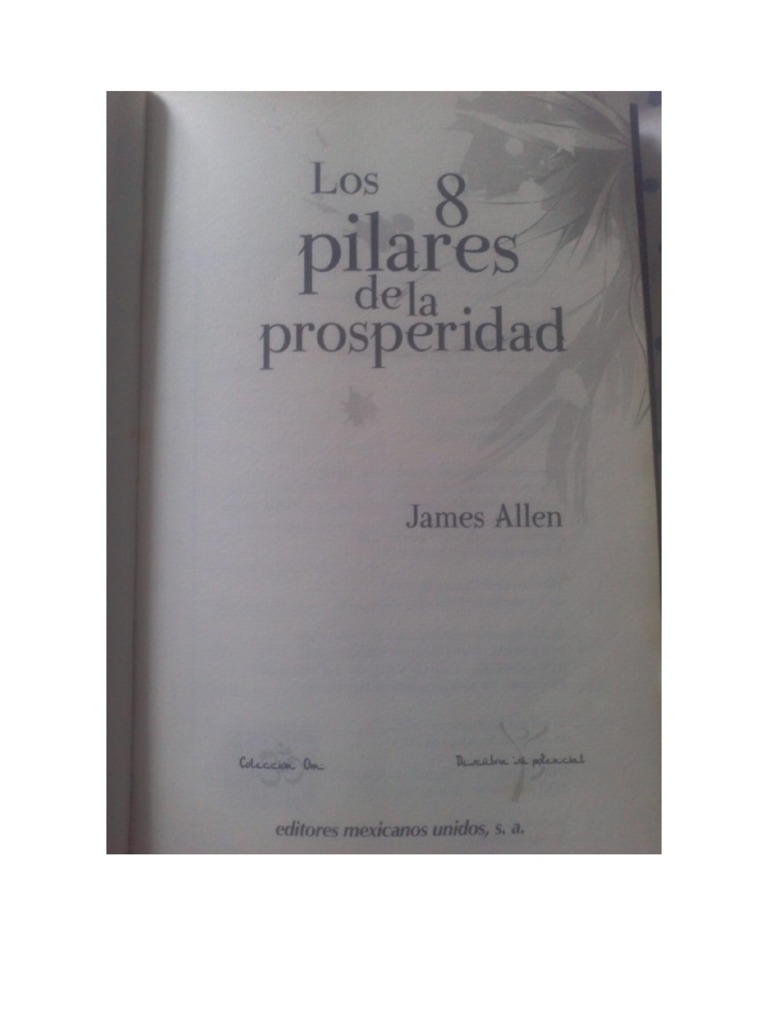 Los 8 Pilares de La Prosperidad PDF | PDF