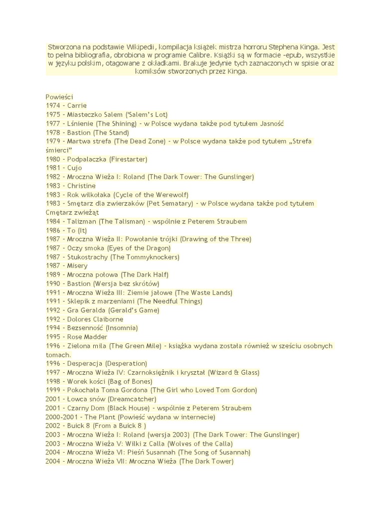 King List | PDF