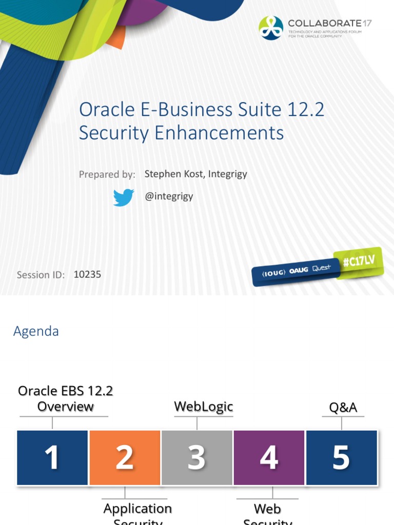 Oracle EBS 12.2 Security Enhancements: An Overview of New Capabilities for Restricting Access ...