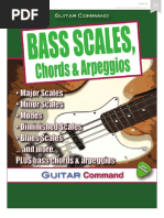 The Bass Guitar Resource Book | PDF | Minor Scale | Scale (Music)