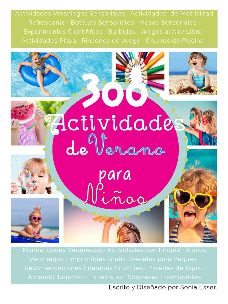 Guia de Verano 300 Actividades para Niños by Rukkia | PDF | Agua ...