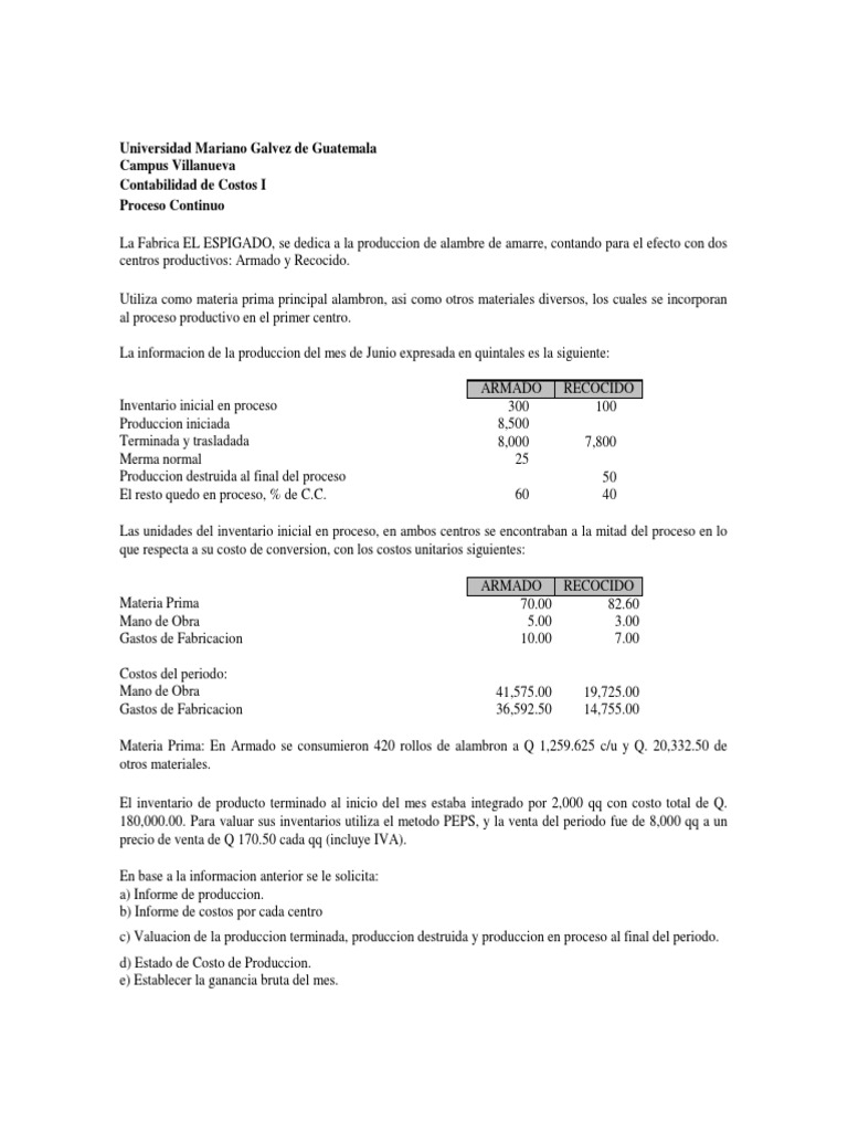 Proceso Continuo | PDF