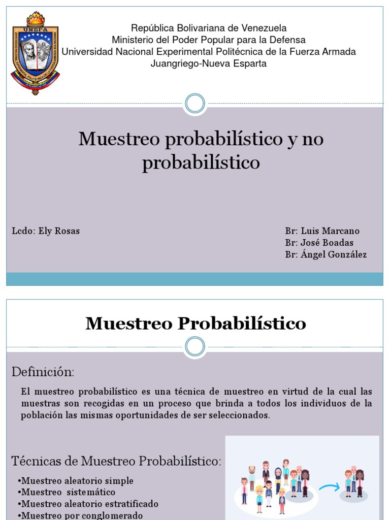 PowerPoint Probabilidad | PDF | Muestreo (Estadísticas) | Probabilidad