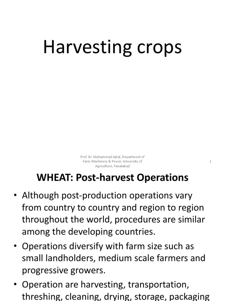 Harvesting Machine | PDF | Mower | Agriculture