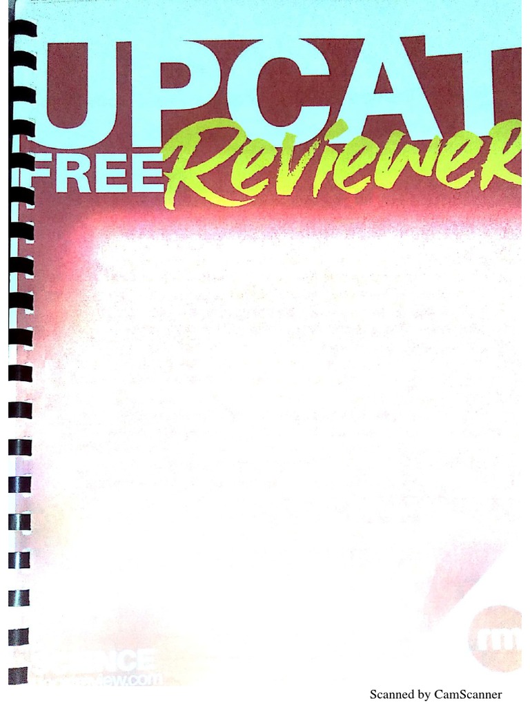 Upcat Reviewer 2019 | PDF