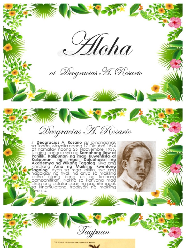 Aloha | PDF