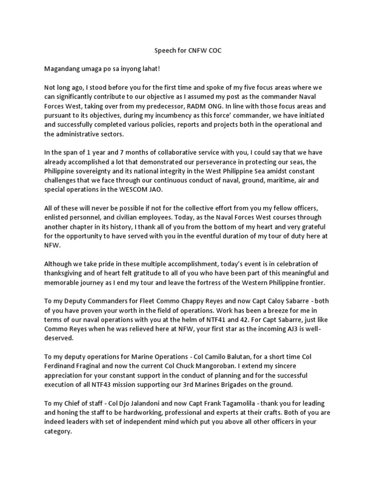 Essay Coc | PDF | Military Organization | Military