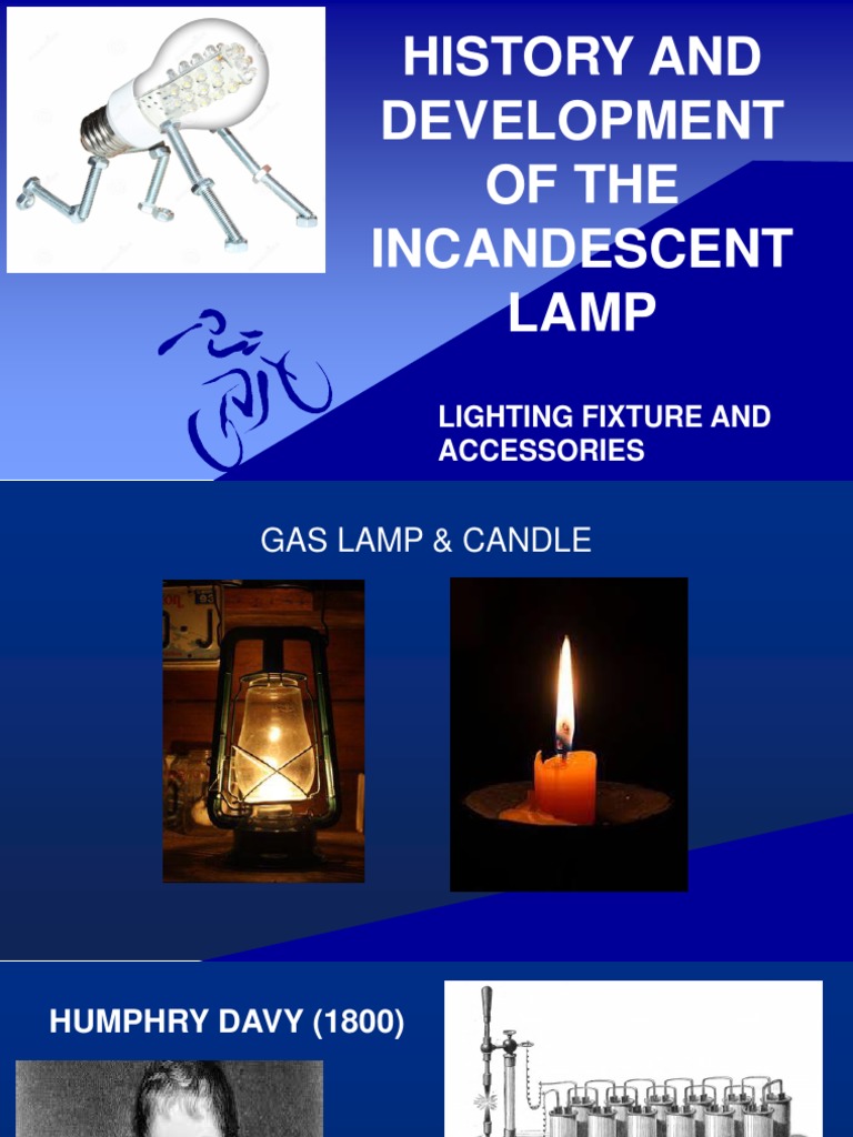 History of Incandescent Lamp | PDF