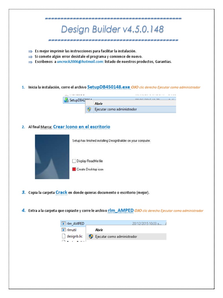 Instrucciones de Instalación | PDF