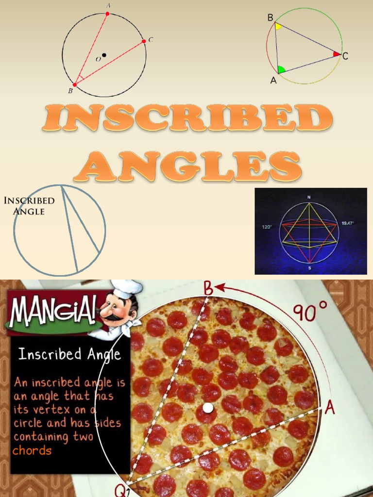 Circles - Inscribed Angles | PDF | Angle | Geometric Objects