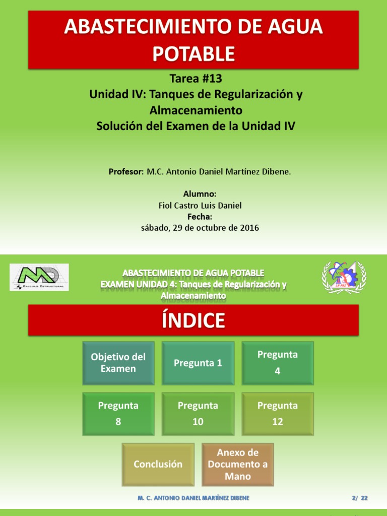 Tarea #13 Luis Daniel Fiol Castro | PDF | Excedente económico | Tanques
