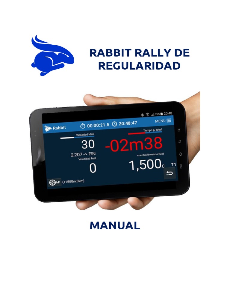 Manual Rabbit | PDF | Aplicación movil | Sistema de Posicionamiento Global
