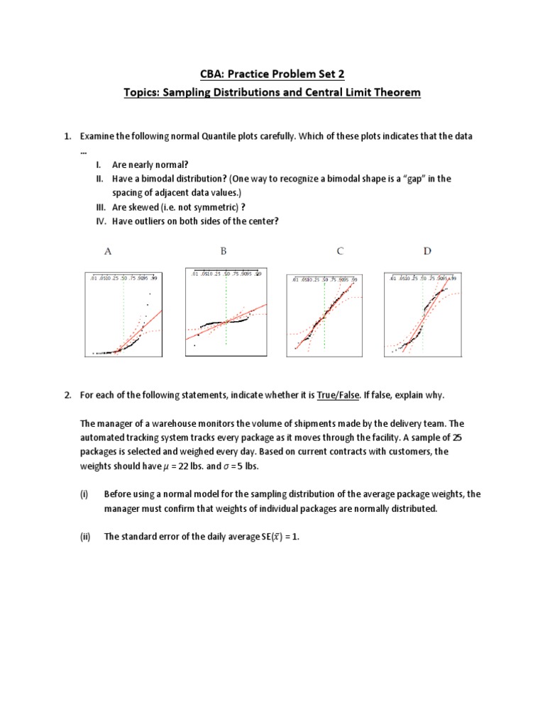 Understanding Sampling Distributions and the Central Limit Theorem ...