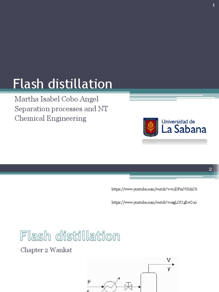 OP Flash Distillation | PDF | Distillation | Chemical Engineering