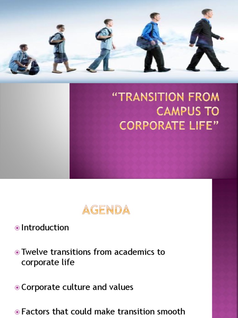 Campus To Corporate Transition | PDF | Value (Ethics) | Integrity