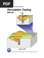 Percolation Test Procedure | PDF | Soil | Loam