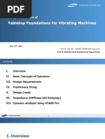 Block Foundation PDF | PDF | Machines | Electric Motor