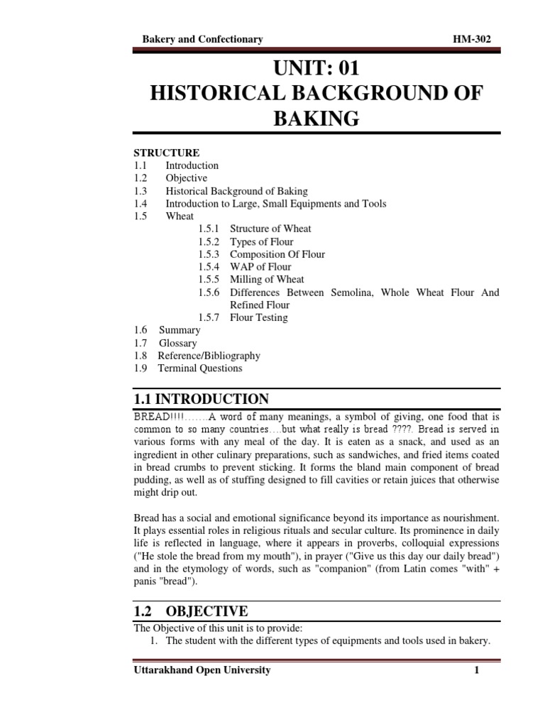 Bakery & Confectionery | PDF | Flour | Baking