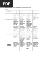 Printmaking Project Rubric | PDF | Printmaking | Drawing