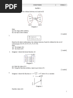 Form 4 Chapter 1 Functions (Topical Test) | PDF | Function (Mathematics ...