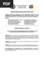 SK Meeting Minutes Template 2024 | PDF | Chairman | Secretary