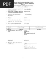 Cghs Application Form | PDF | Identity Document | Service Industries