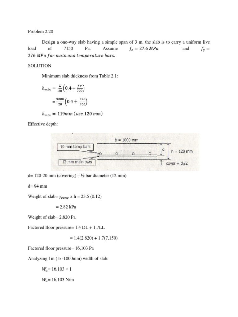 MATH Reinforced Concrete Design 01 | PDF | Stress (Mechanics ...