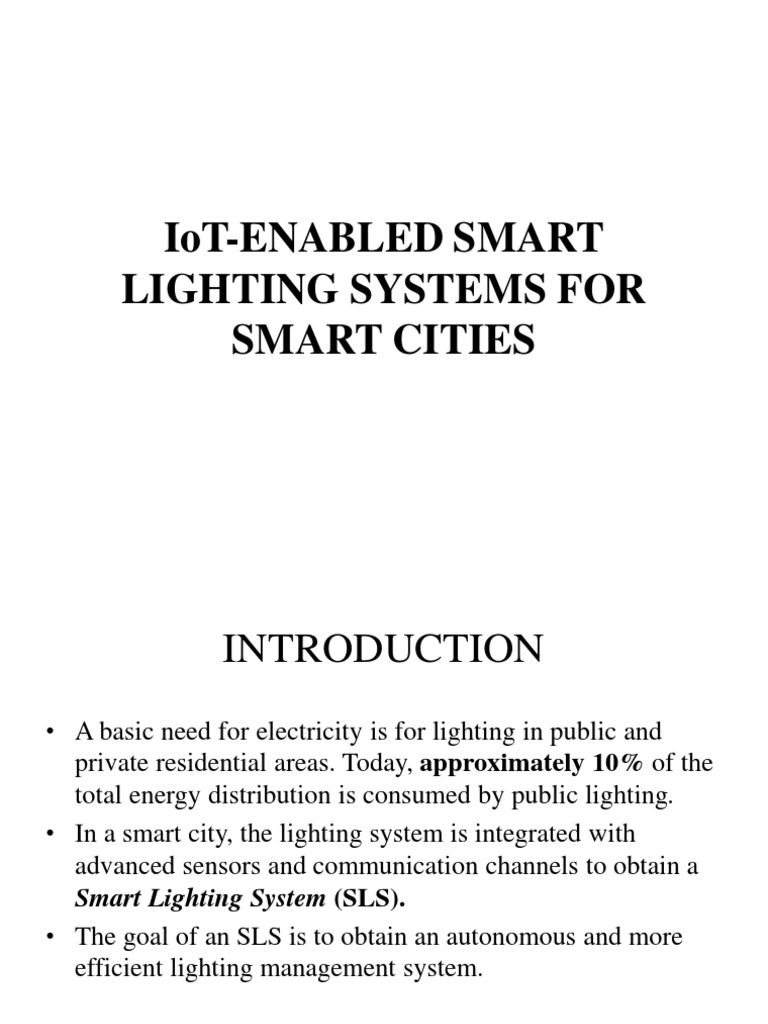 Smart Street Lighting With NodeMCU | PDF | Street Light | Lighting