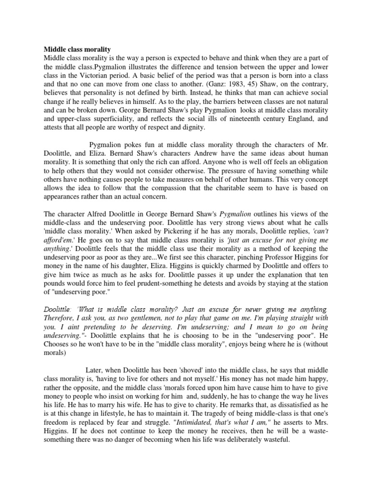 Pygmalion | PDF | Pygmalion (Play)