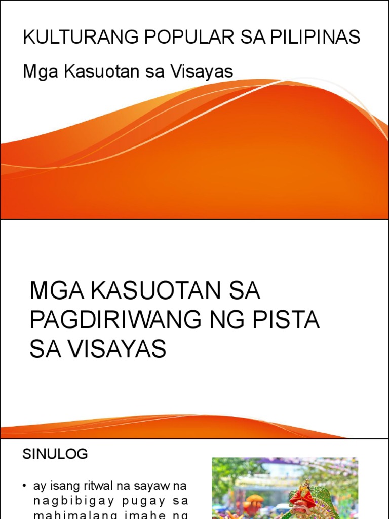 Kulturang Popular Sa Pilipinas | PDF
