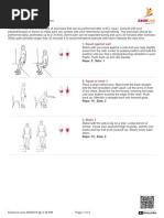 Peroneal Tendonitis Exercise Guide | PDF | Foot | Lower Limb Anatomy