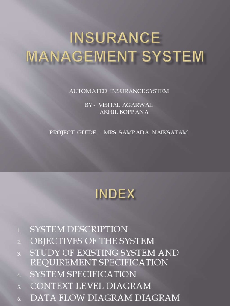 Automated Insurance Management System | PDF | Insurance | Cheque